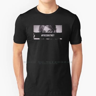 Free Britney #freebritney 100% Cotton T Shirt Hashtag Freebr