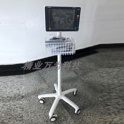 迈瑞监护仪台车移动支架带框精业