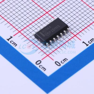 MM74HC08M SOIC-14 逻辑门 ON(安森美)全新原装 电子元器件配单