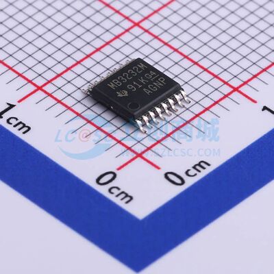 MAX3232MPWREP TSSOP-16 RS232芯片 TI全新正品原装 电子元件配单
