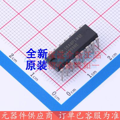 CD4099BE PDIP-16 锁存器 TI全新正品原装 电子元件配单