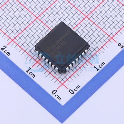 ADC0809CCVX/NOPB PLCC-28(11.5x11.5) 模数转换芯片ADC TI全新正