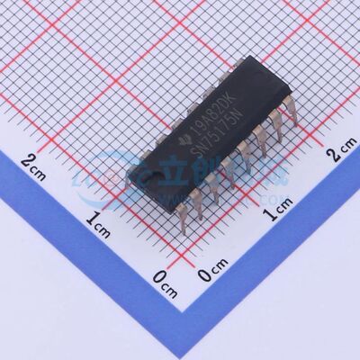SN75175N PDIP-16 RS-485/RS-422芯片 TI全新正品原装 电子元件配