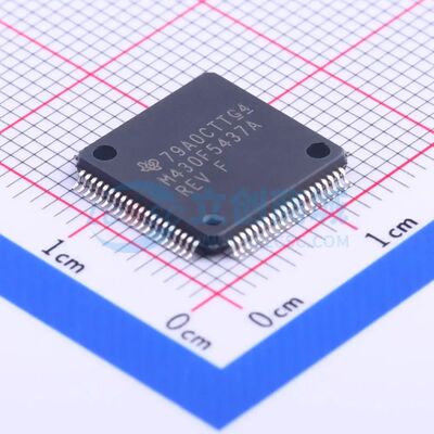 MSP430F5437AIPNR LQFP-80(12x12) 单片机(MCU/MPU/SOC) TI全新正