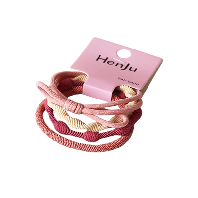 4件套糖果色发圈！girlfriend