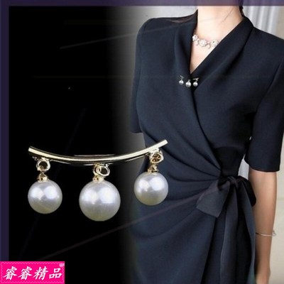 Clothesbrcapin珍珠胸针