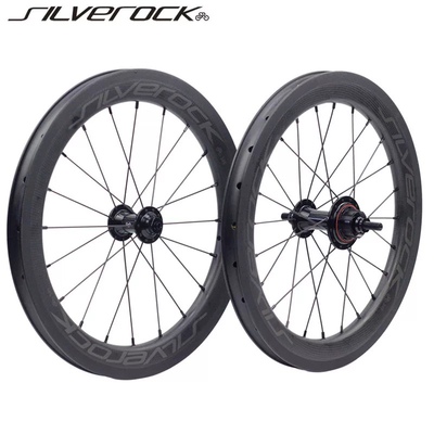 SILVEROCK SR38C 碳纤维小布英布外5速16寸349轮组折叠车74/112mm