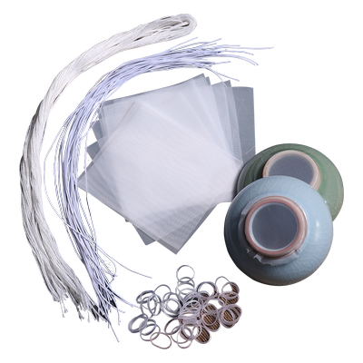 替换网纱布超细陶瓷茶滤