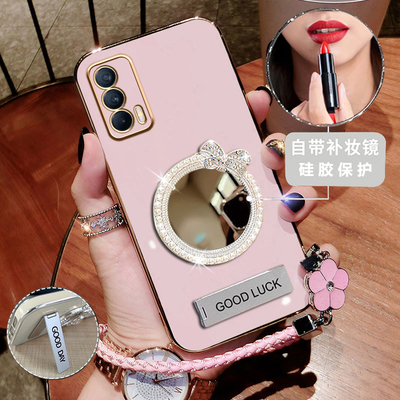 硅胶新款OPPO支架镜子真我Q3Pro