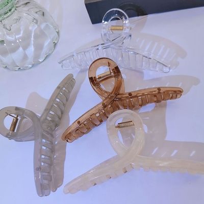 多色抓夹发夹鲨鱼夹女