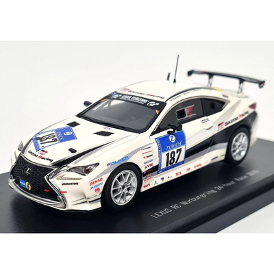 EBBRO 1/43 雷克萨斯 RC #187 2015 纽伯格林赛道  树脂汽车模型