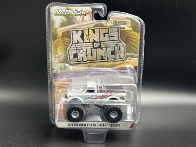 绿光 1:64 雪佛兰 1970 Chevrolet K-10 USA-1  美国一号 冠军车