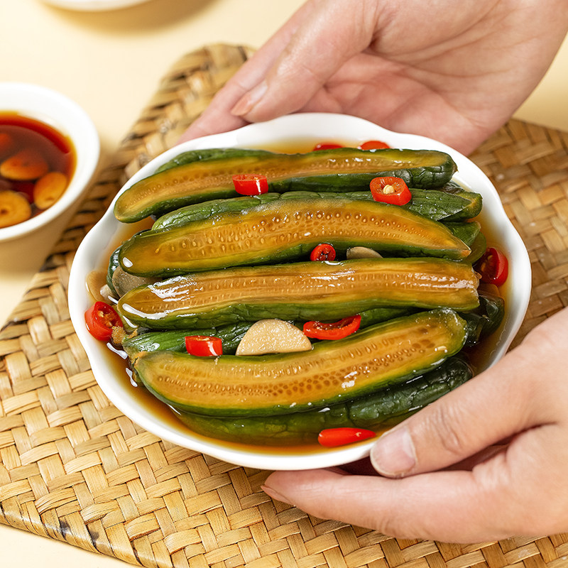 还口以酸甜小黄瓜脆嫩爽口解腻下饭佐餐小菜不咸空口吃200g/袋