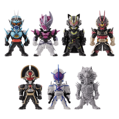 漫盒万代盒蛋食玩 假面骑士系列27盒蛋套装歌查德 太狸 天帝模型