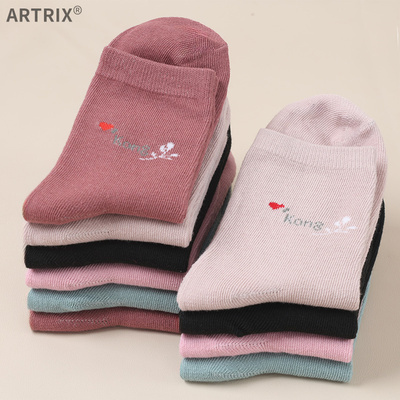 妈妈袜老人袜春秋款提花小碎花