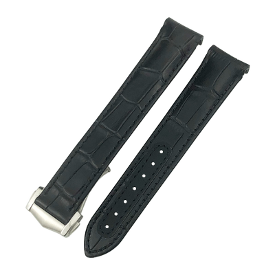 ygb适中真牛皮弧形表带舒适