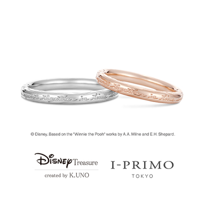 K.UNO迪士尼设计款对戒定制刻字