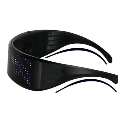 Latest Luminous Bluetooth LED Glowing Glasses Rechargeable A