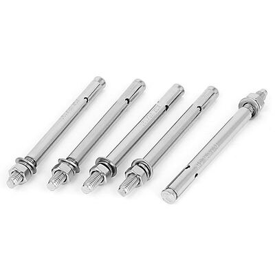 120mm Long M8 Thread Hex Nut Sleeve Anchor Expansion Bolts S