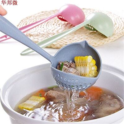 2 en 1 créatif paille de blé soupe cuill&egrav