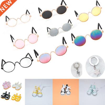 Mini Plush Doll Accessories Pet Glasses for 20cm Xiao zhan K