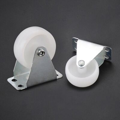 2Pcs 30-15KG Load Swivel Casters Wheel Castor PP Nylon Rol