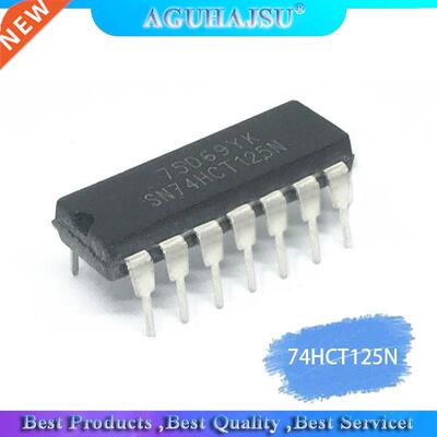10PCS 74HCT125N SN74HCT125N 74HCT125 DIP original