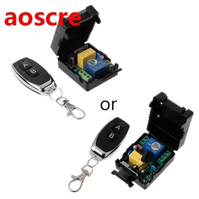 AC 220V 10A 1CH RF 433MHz Wireless Remote Control Switch Rec