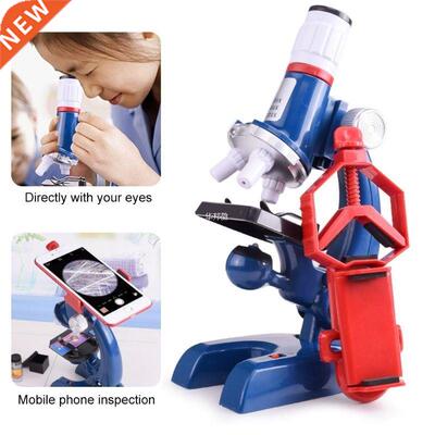 Bologcal mcroscope 100X-1200X Educatonal Gft School Hou