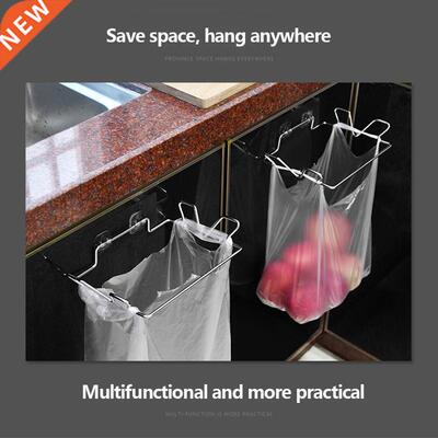 Trash Bag Hder Storage Rack Organizer Garbage Hanging Cupb