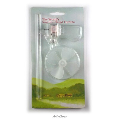 Wind Generator Turbine LED Teaching Tools Sample Model Small
