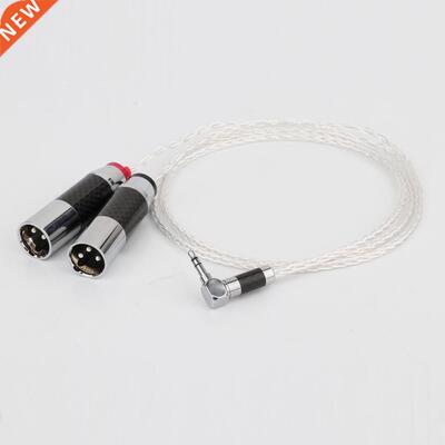 Preffair 3.5mm TRS Stereo Male to Dual XLR Male Audio Cable