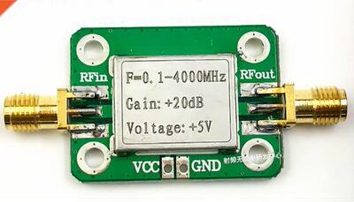 RF microwave plifier 0.1--4000MHz 20d