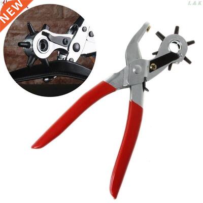 Leather Belt Hole Punch Drill Plier Eyelet Sewing Machine Le