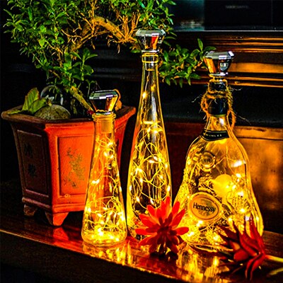 Solar Diamond Cork Light String Wine Bottle Cork Light