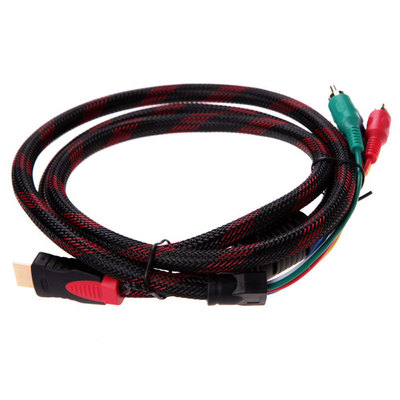 HDMI To 5-RCA 6Ft 1.8m Video Audio AV Component Converter Ad