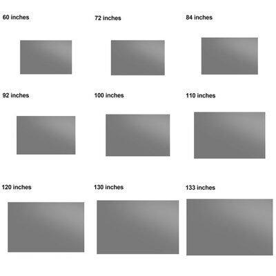 4k HD Portable Foldable Projector Cloth 16/9 Home Theater Mo