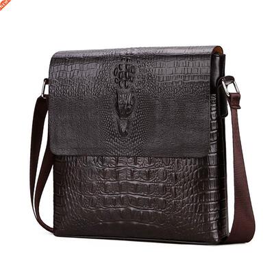 Crocodile Pattern Business Vertical Section PU Leather Korea