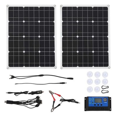 Solar Panel Kit Solar Charge Controller Monocrystalline Sili