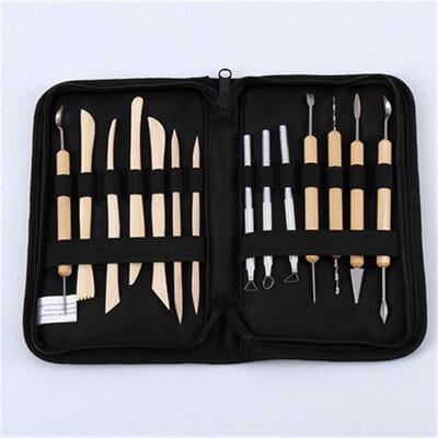14 Pieces of Pottery Clay Sculpture Carving Knife Set Clay F