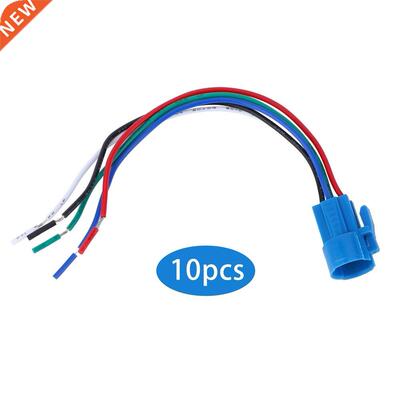 10Pcs Push Button Switch Socket Flame-Retardant Plastic Shel