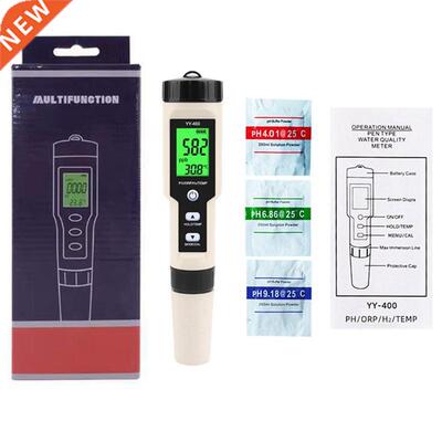 Aquarium PH Meter ORP H2 TEMP Hydrogen Rich Tester Portale