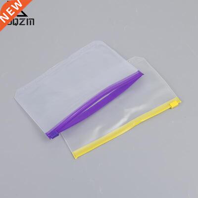 4pcs Bin Pockets Waterproof PVC Cash Budget Envelopes Zip