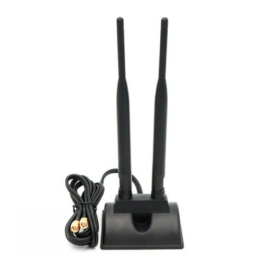 Dual Band WiFi Router Dual RP-SMA Male Signal Booster Antenn