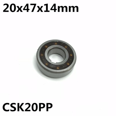 CSK20 CSK20PP 20x47x14mm 6204PP One Way Bearing With Keyway