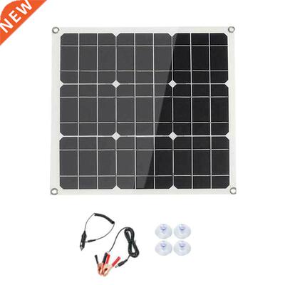40W 12V Monocrystalline Silicon Solar Panel Cell Waterproof