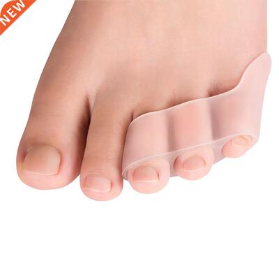 *2pcs Three-he Little Toe Separator Transparent Bunion Pai