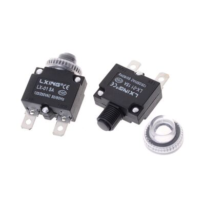 1Set Hot Thermal Switch Circuit Breaker Overload Protector 5