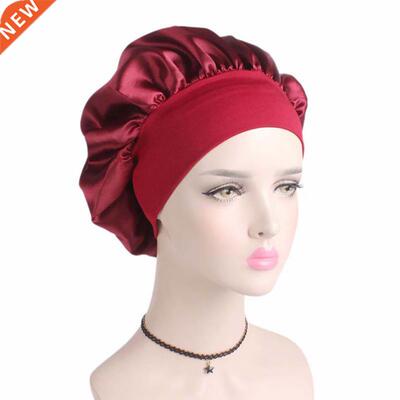 Shower Cap For Bath And Sauna Satin Hat Hair Night Bath-hou