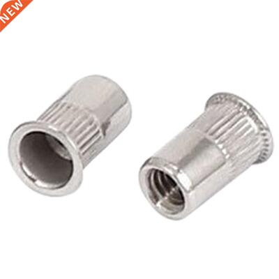 M4x10mm Threaded Blind Rivet Nut Insert Nutserts 50pcs